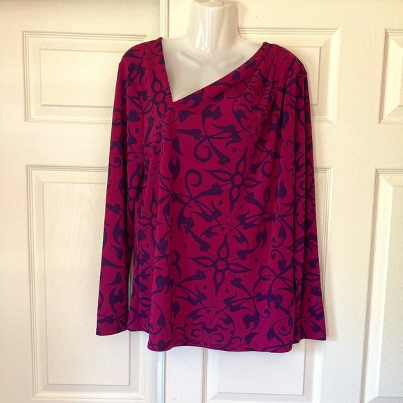 Narciso Rodriguez | Tops | Narciso Rodriguez Knit Top Long Sleeve ...